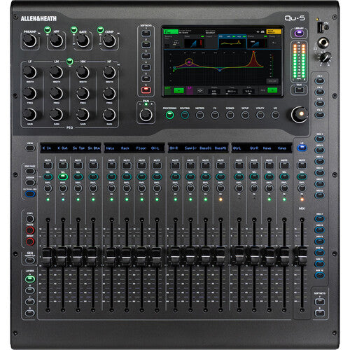 Allen & Heath Qu-5 36-Channel / 12-Bus Digital Mixer with 16+1 Motoriz ...